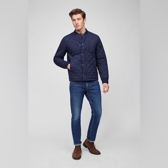 Bonobos | Jackets & Coats | Bonobos Green Quilted Jacket | Poshmark